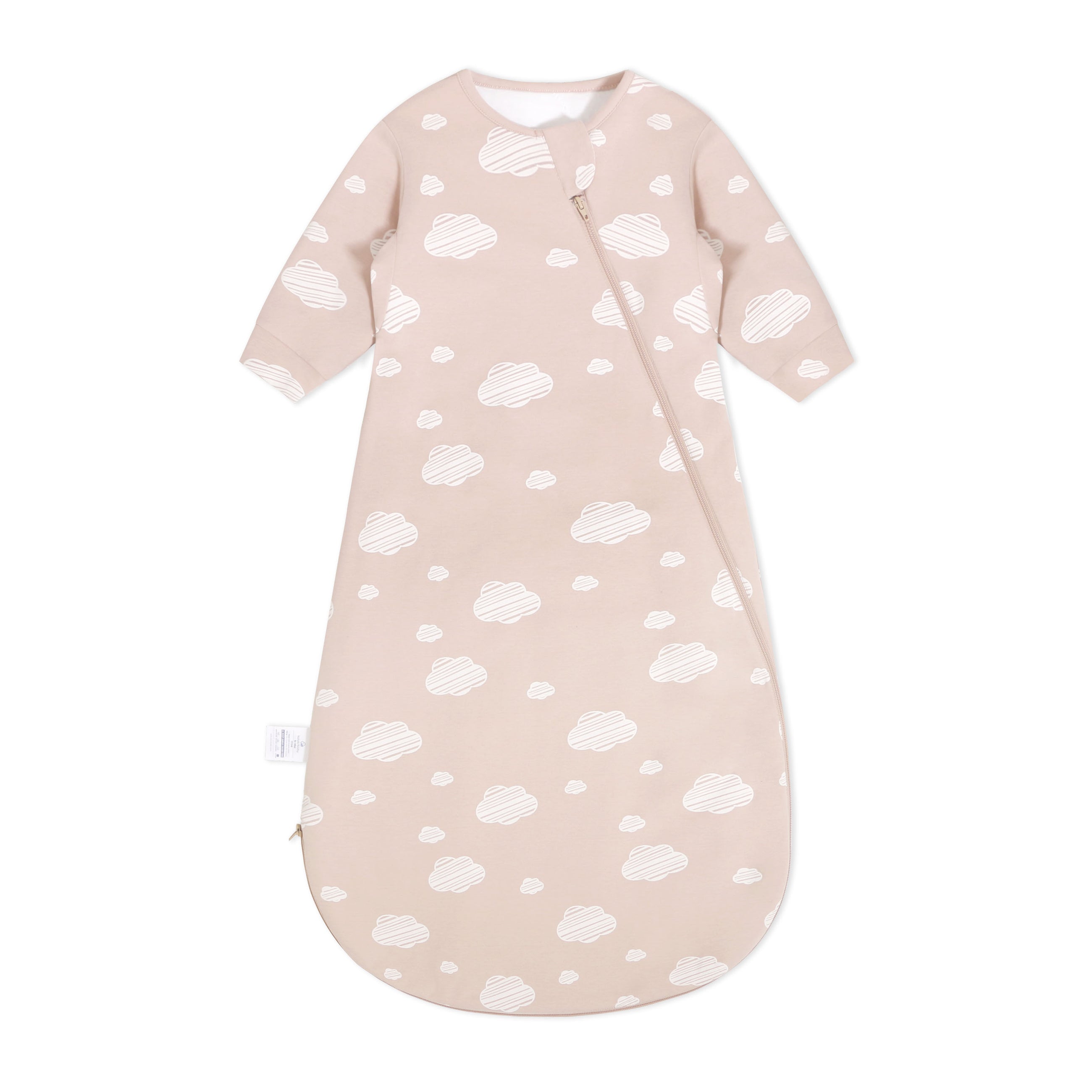 Camel Wool Long Sleeve Sleep Sack 2.5 TOG - Pink Sky | Kaiya Baby