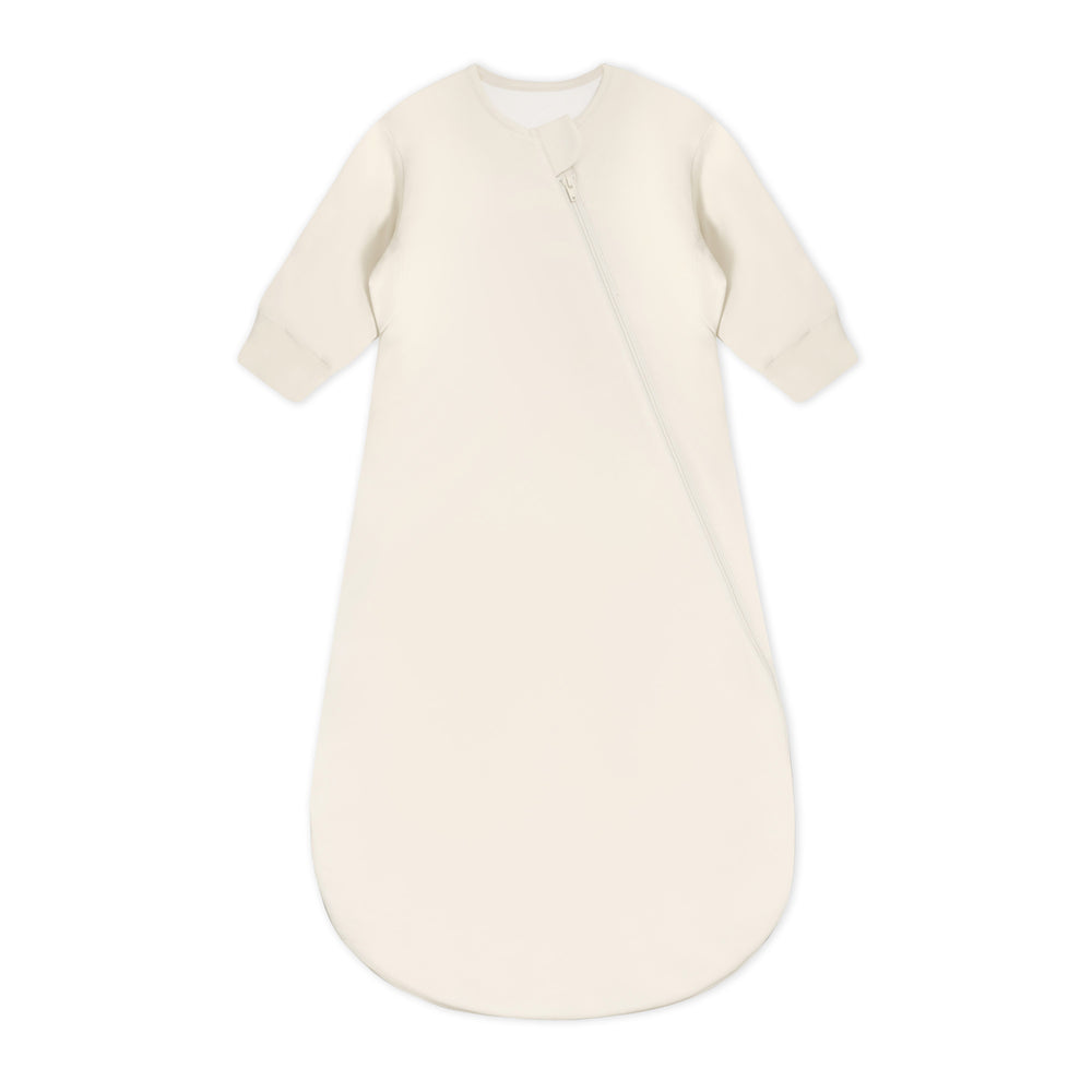 Camel Wool Long Sleeve Sleep Sack 2.5 TOG - Cream | Kaiya Baby